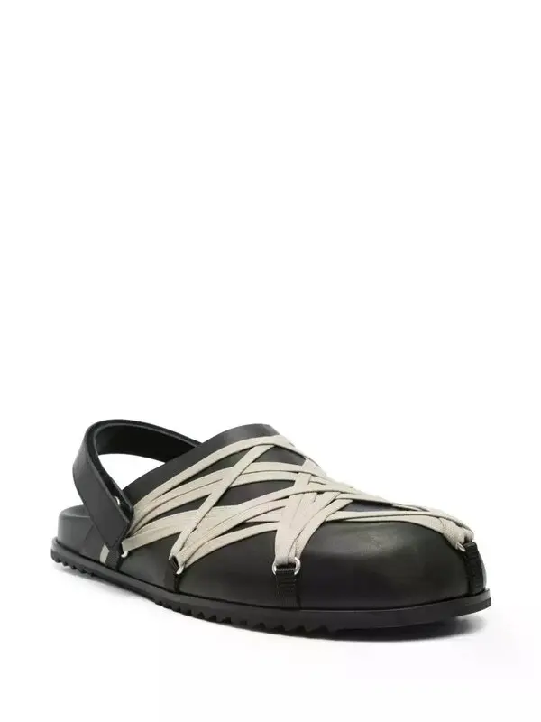 Rick Owens Megalaced Sandals - Black