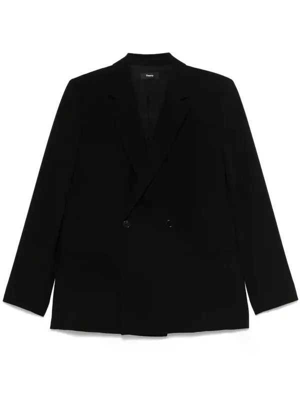 Theory Double-breasted Blazer