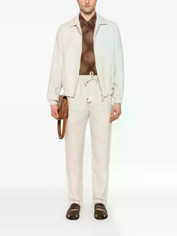 Eleventy Linen Jacket - Neutrals