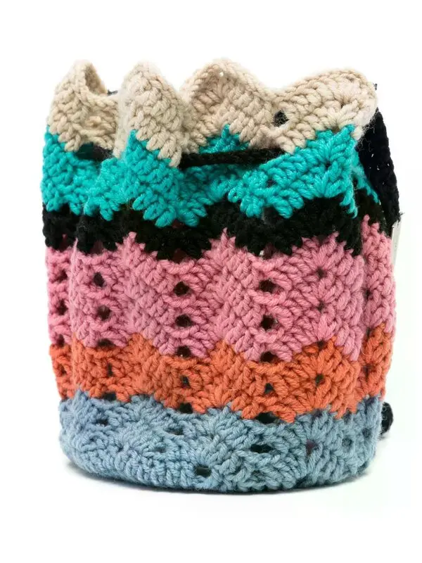 EDWARD CUMING Gumnut Crochet Knit Purse