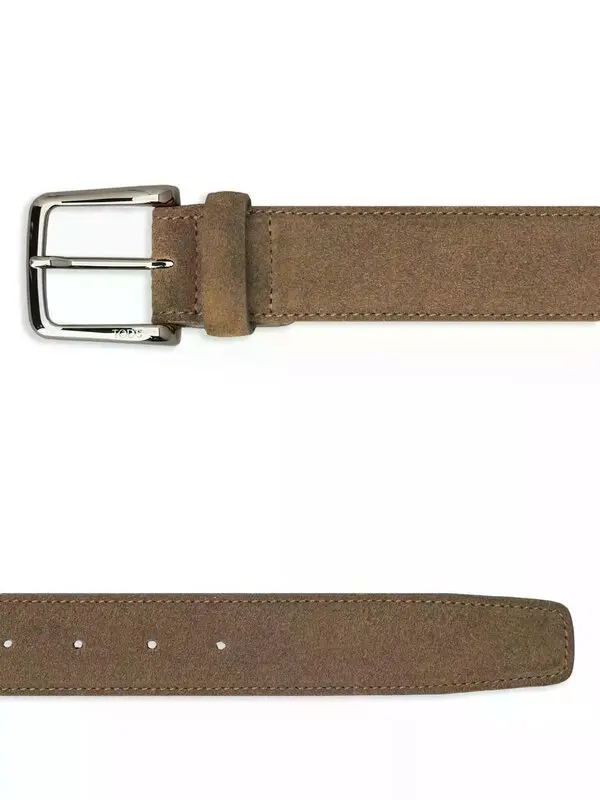 TOD'S Suede Belt - Brown