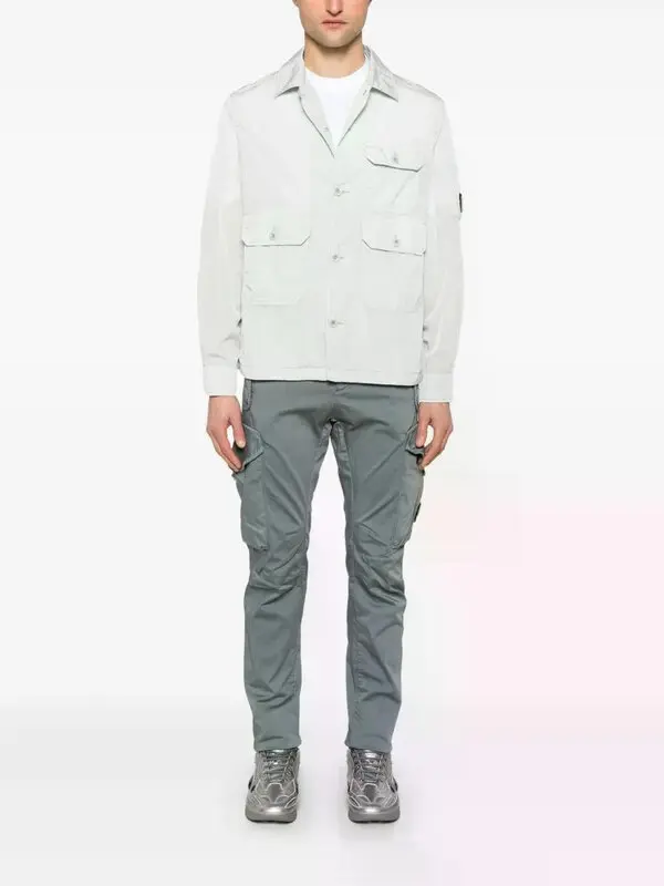 C.P. COMPANY Lens-detail Overshirt - Grey