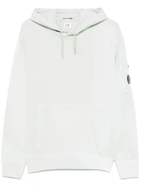 C.P. COMPANY Lens-detail Hoodie - Grey