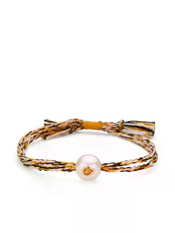 TAMARA TAICHMAN Scarlett Pearl Citrine Bracelet - White
