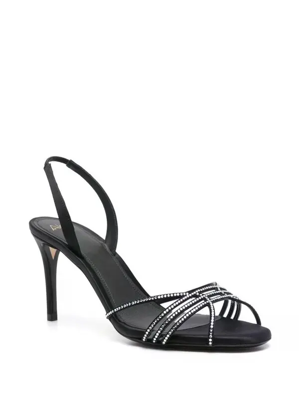 ALEVI MILANO 80mm Giusy Sandals - Black