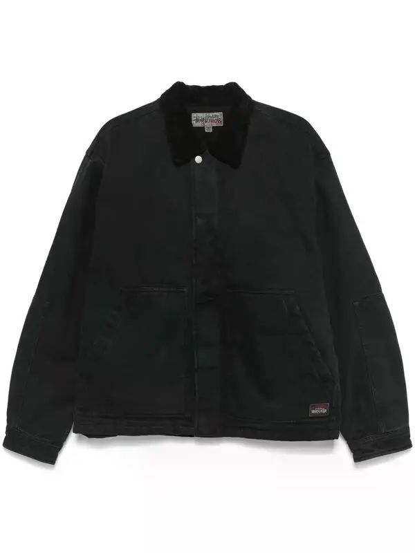 StüSsy Workgear Jacket - Black | Editorialist
