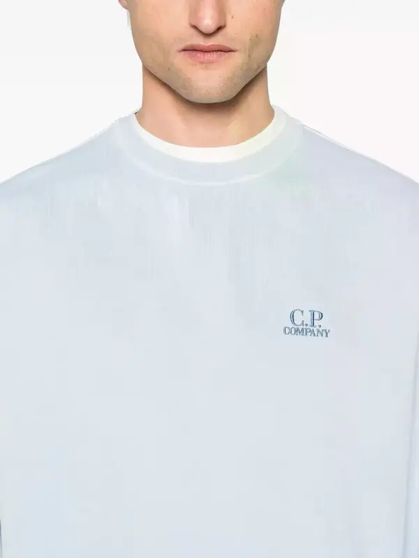 C.P. COMPANY Logo-embroidered Sweatshirt