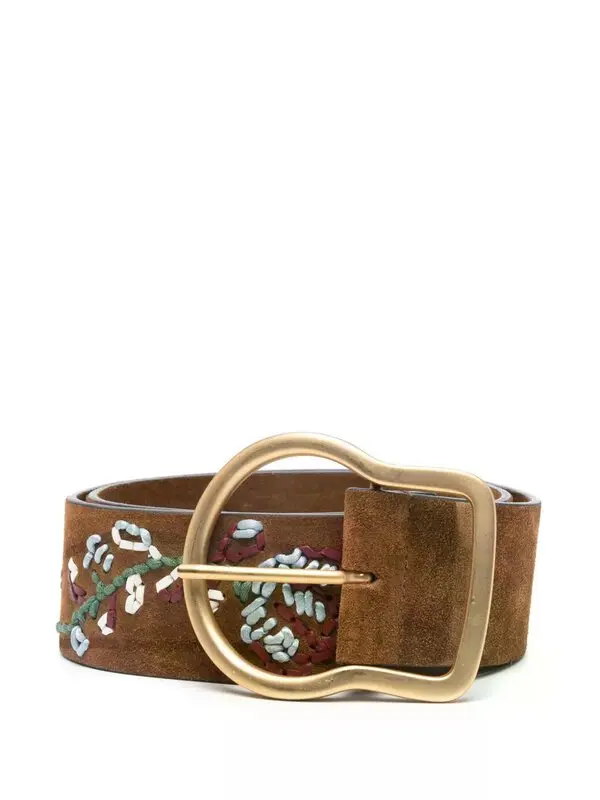 Dorothee Schumacher Embroidered Belt - Brown