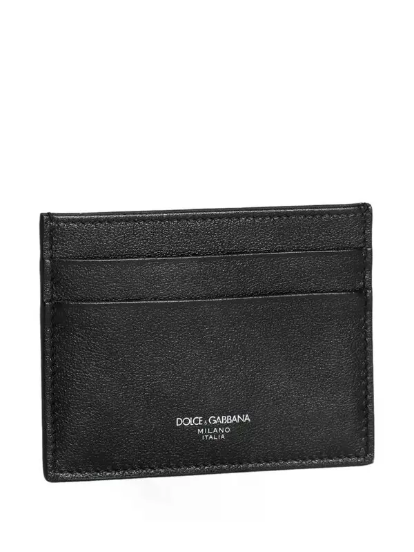 Dolce & Gabbana Logo-print Leather Cardholder