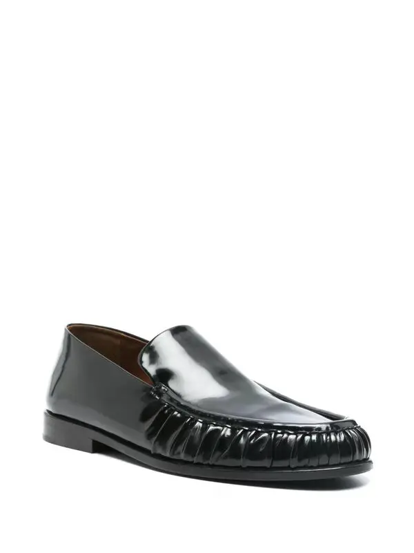 Marsèll Leather Loafers - Black