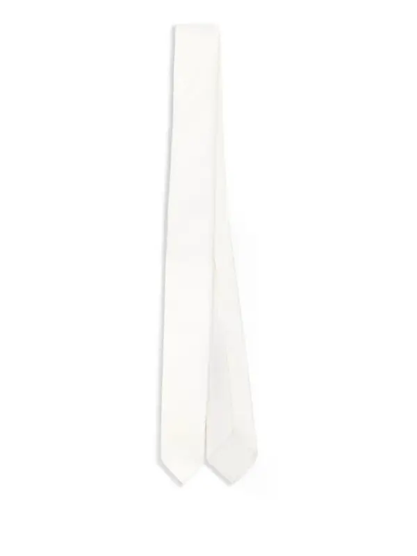 LARDINI Silk Neck Tie - Neutrals