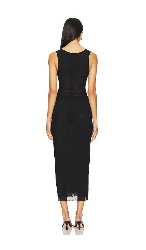 Superdown Nelly Sheer Maxi Dress In . Also