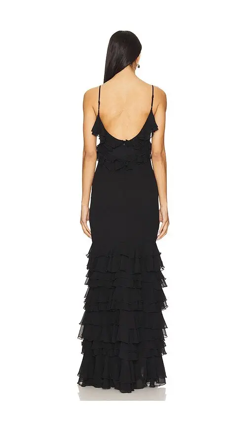 LOVERS AND FRIENDS Arles Gown - Black