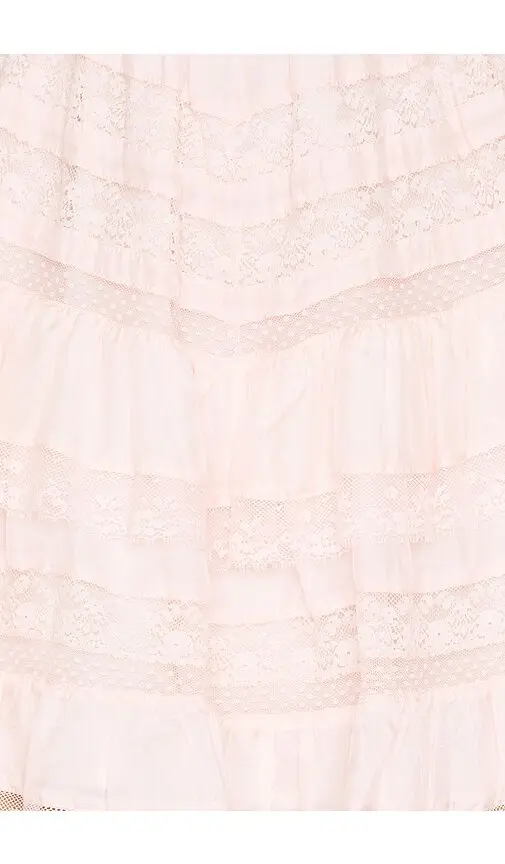 LoveShackFancy Prim Dress - Amaranth Pink