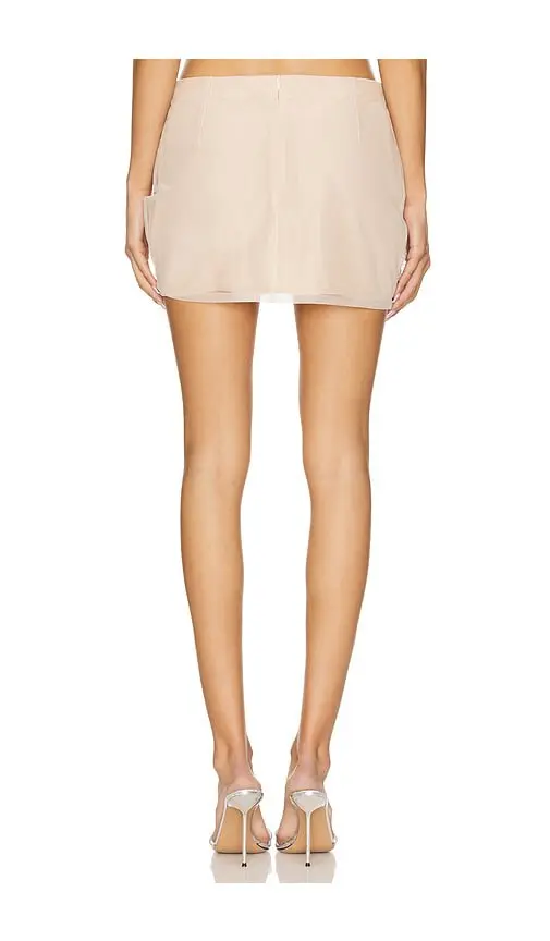 DES_PHEMMES Couture Micro Skirt