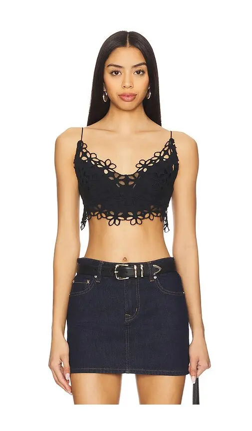 Free People X Intimately Fp Asteria Bralette - Black