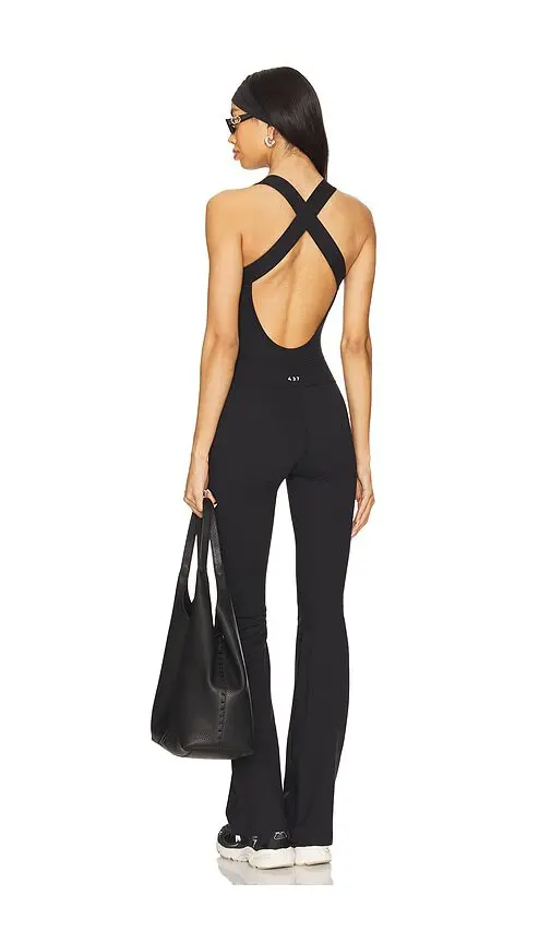 437 The Sculpt Onesie - Black