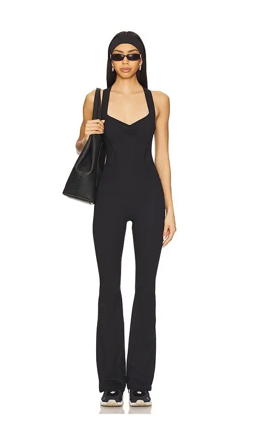 437 The Sculpt Onesie - Black