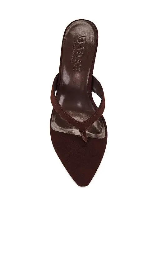 Femme La Tokyo High Heel Thong Sandals - Coco
