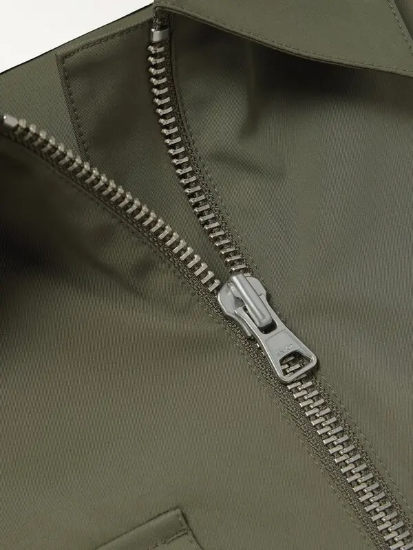 Nn07 Alban 8240 Recycled-twill Jacket - Green