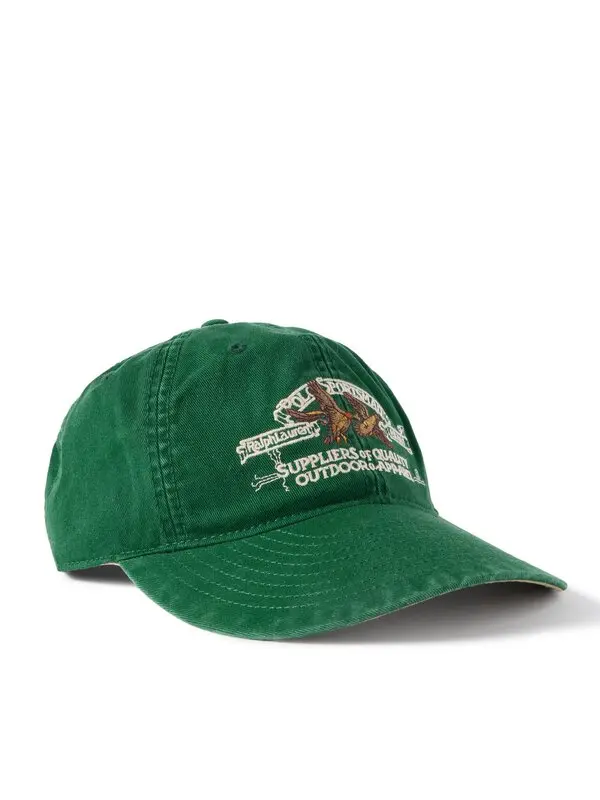 Ralph Lauren Cotton-twill Baseball Cap - Green