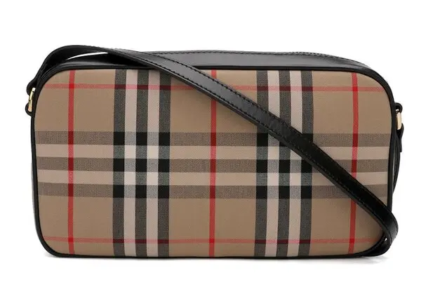 Burberry Vintage Check Camera Bag