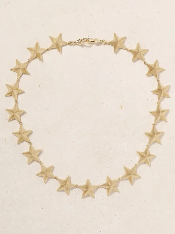 MARIE LICHTENBERG Star 18-karat Necklace - Gold