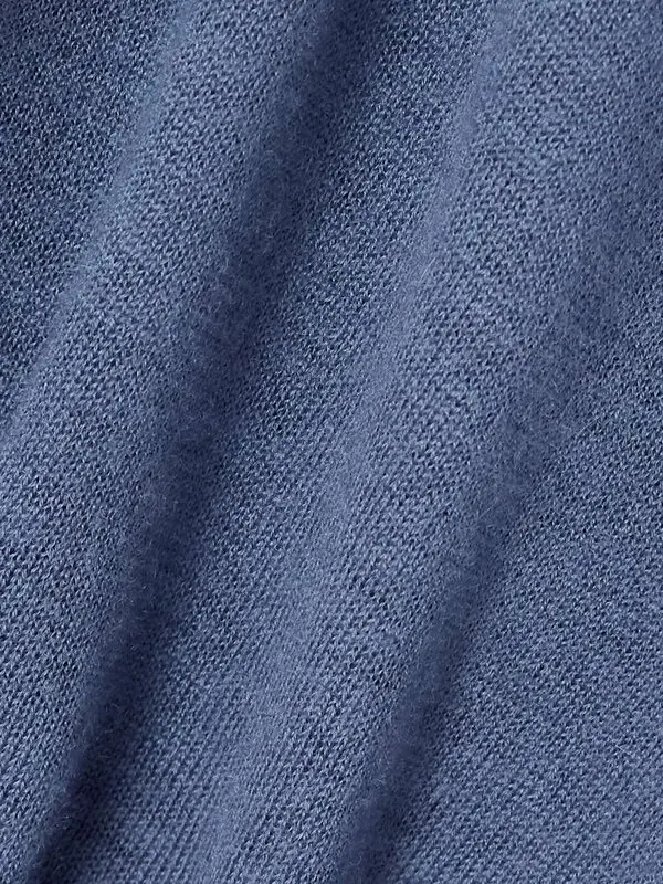 JOSEPH Cashmere Fine Knit Cardigan - Blue