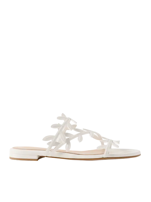 GIANVITO ROSSI Flavia Sandals - White