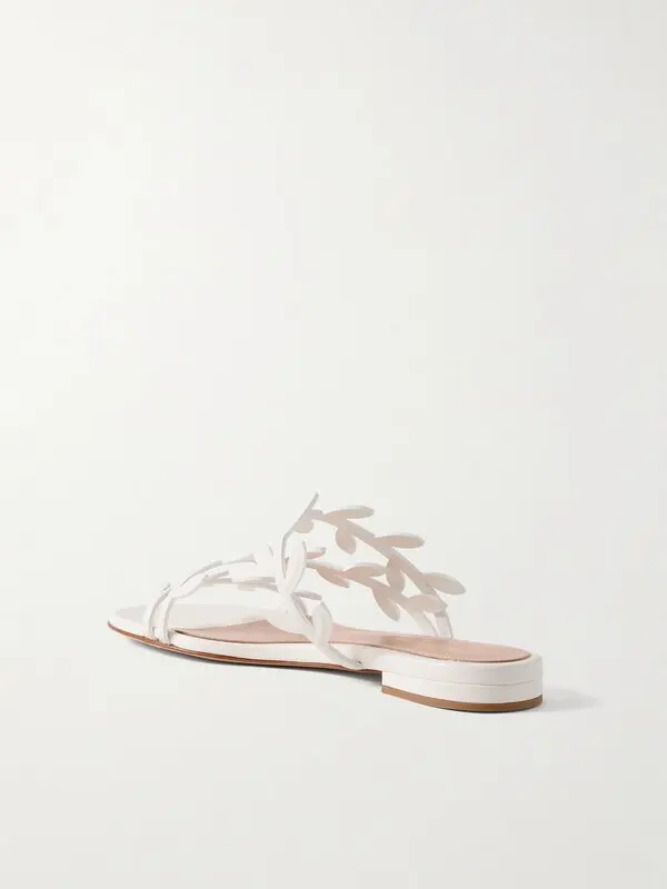 GIANVITO ROSSI Flavia Sandals - White