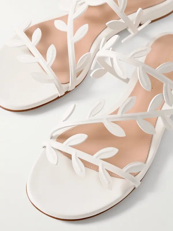 GIANVITO ROSSI Flavia Sandals - White