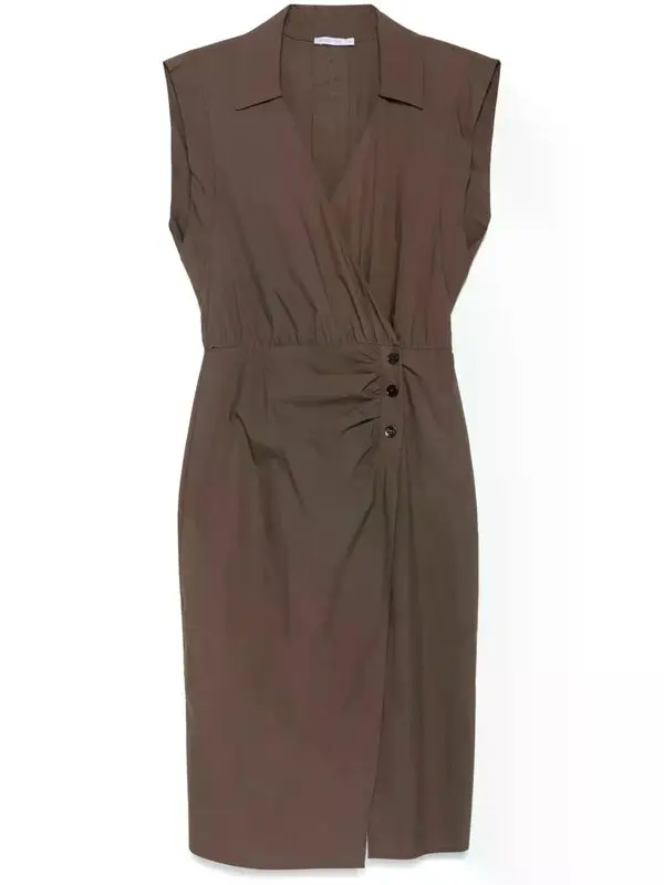 Patrizia Pepe Wrap Shirt Dress
