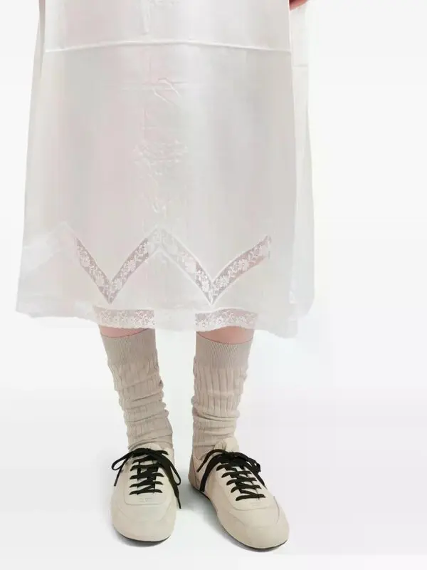 Prada Embroidered Midi Dress