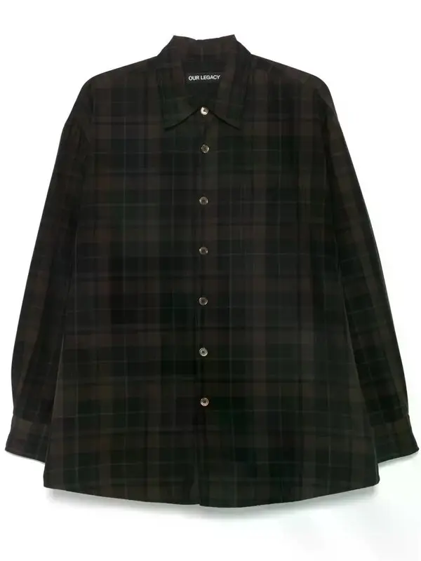 Our Legacy Borrowed Shirt - Black