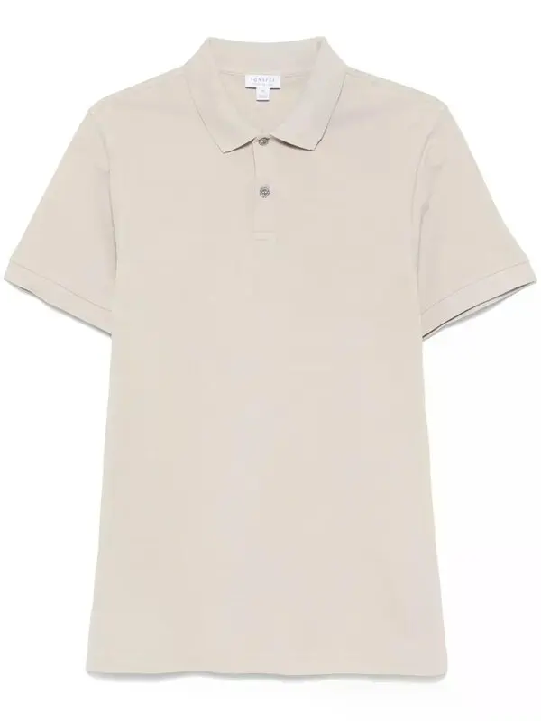 Sunspel Piqué Polo Shirt