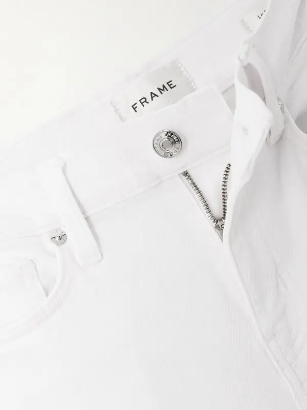 FRAME Le Slim Palazzo High-rise Wide-leg Jeans