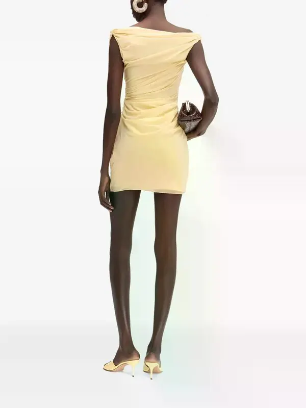 Jacquemus The Rita Mini Dress - Neutrals