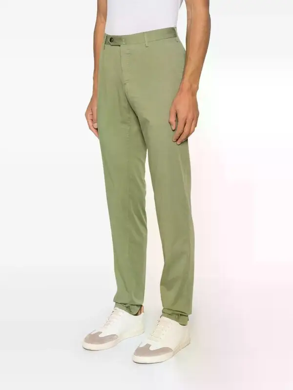 PT TORINO Tapered Chinos - Green
