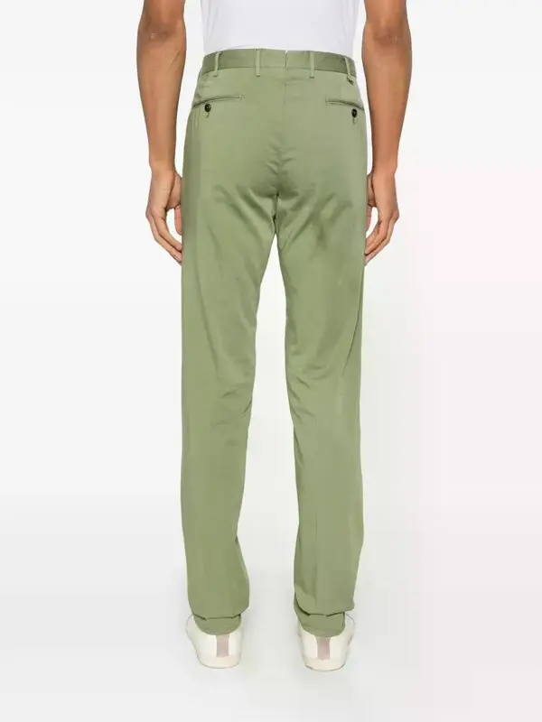 PT TORINO Tapered Chinos - Green