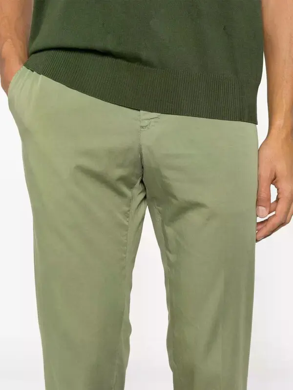 PT TORINO Tapered Chinos - Green