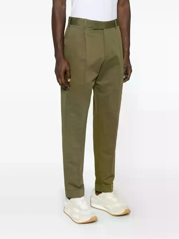 PT TORINO Twill-weave Trousers - Green