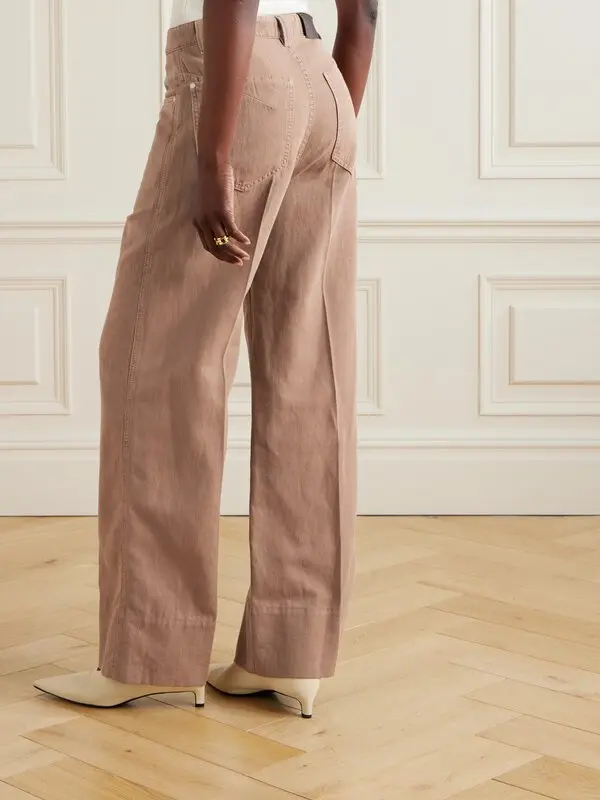 Brunello Cucinelli Mid-rise Wide-leg Jeans