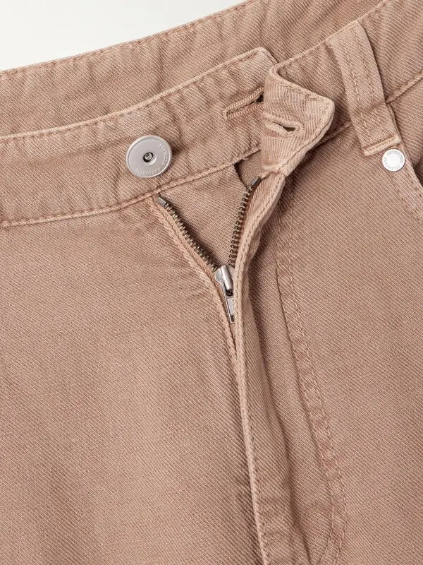 Brunello Cucinelli Mid-rise Wide-leg Jeans
