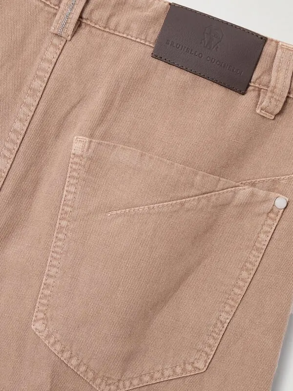 Brunello Cucinelli Mid-rise Wide-leg Jeans