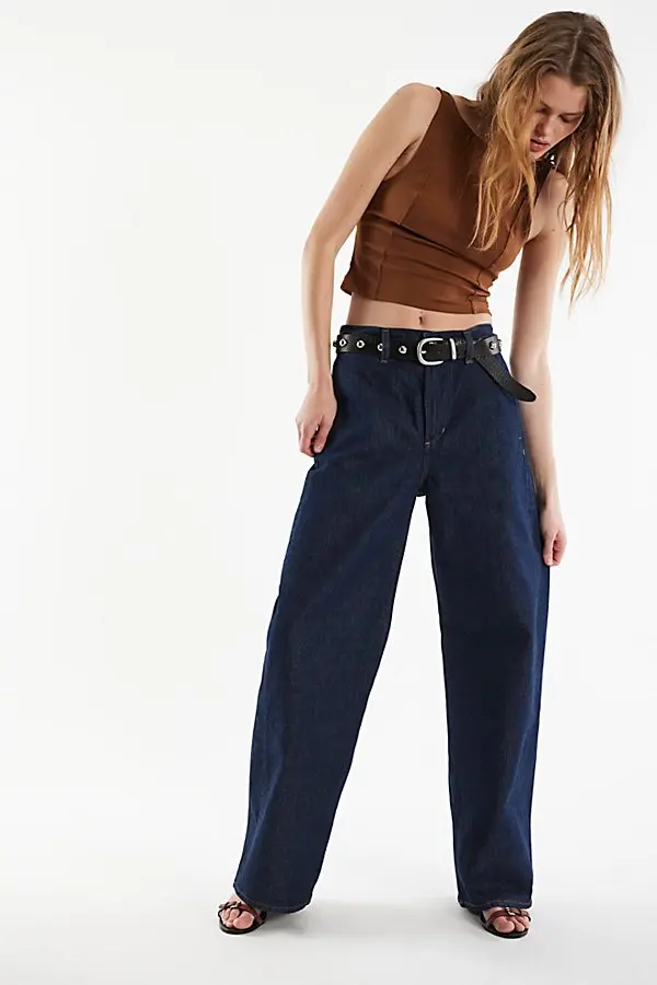 Citizens Of Humanity Ayla Polish Wide Leg Jeans - Amherst