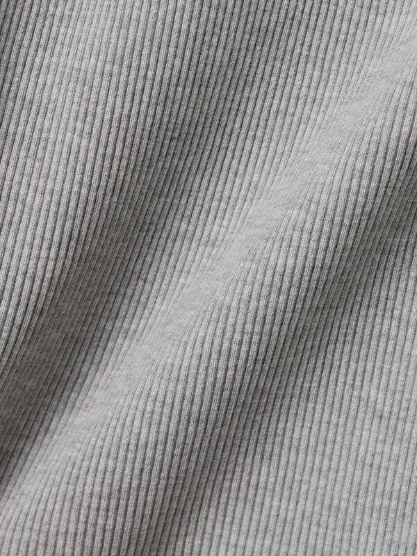 AGOLDE Rayne Ribbed Tank - Gray