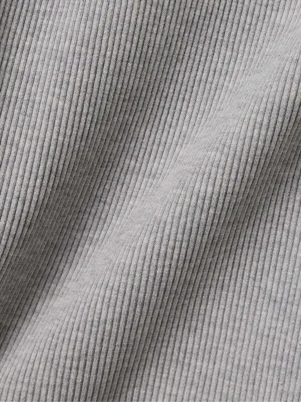 AGOLDE Rayne Ribbed Tank - Gray