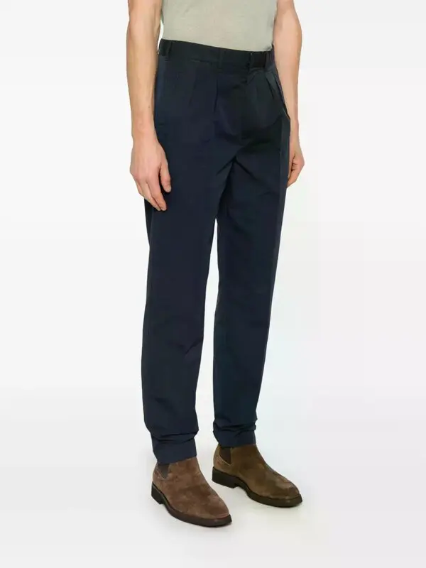 TOM FORD Poplin Chinos - Blue