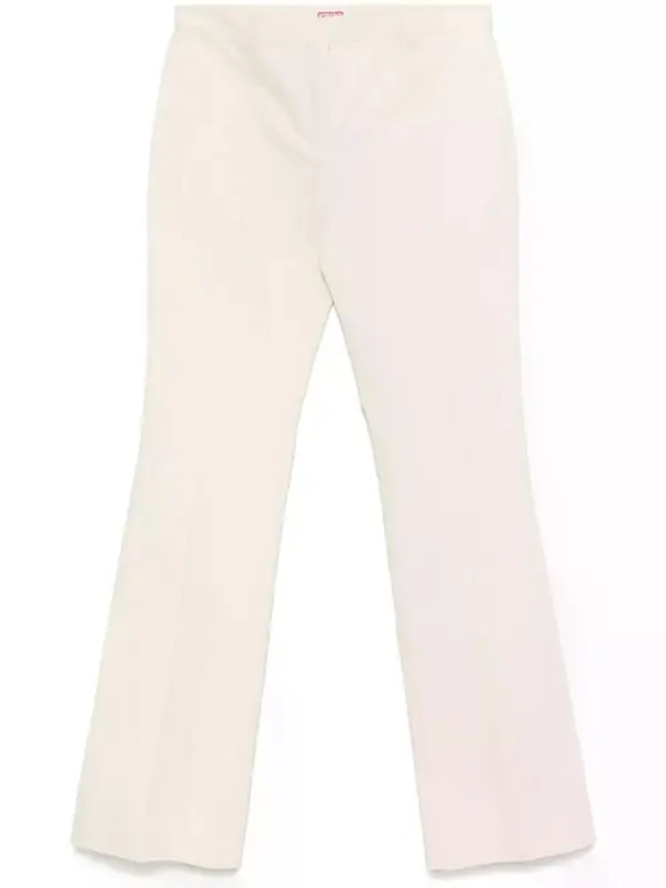 Kenzo Flared Cotton Trousers