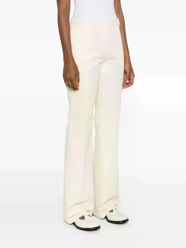 Kenzo Flared Cotton Trousers